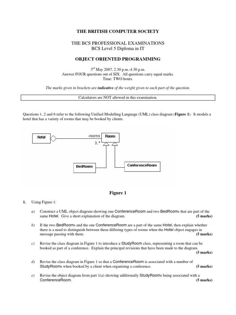 The Bcs Professional Examinations BCS Level 5 Diploma in IT: The ...