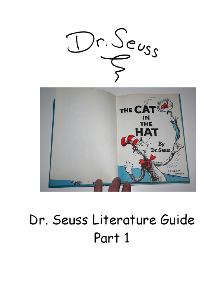Dr. Seuss Literature Guide Part 1 | PDF | Dr. Seuss | Reading (Process)