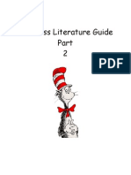 Dr. Seuss Literature Guide Part 1 | PDF | Dr. Seuss | Reading (Process)