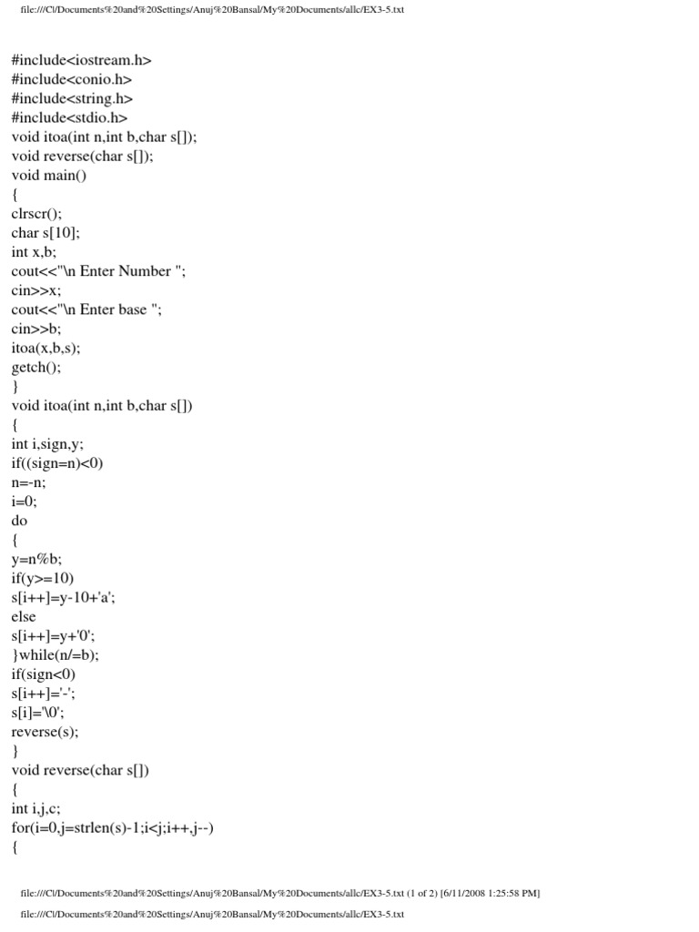 C Language by Dennis Ritchie | PDF | Text File | C (Programming Language)