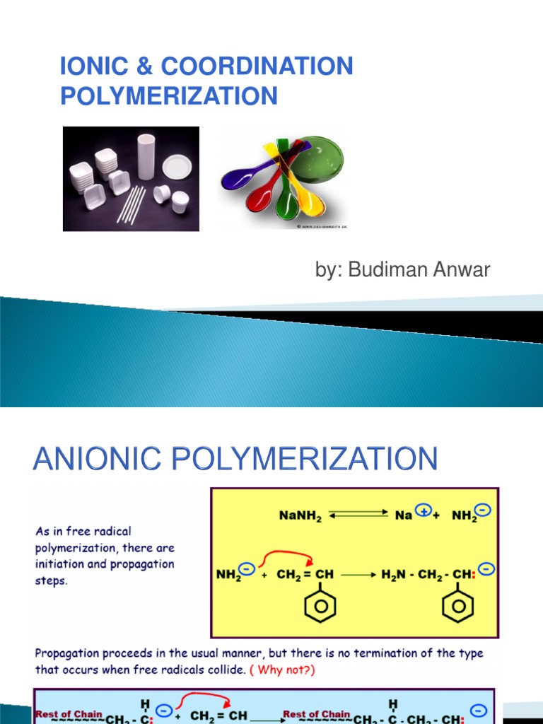 Ionic & Coordination Polymerization | PDF | Art