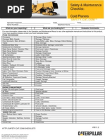 Telehandler-Pre Use Inspection-Checklist | PDF | Technology & Engineering