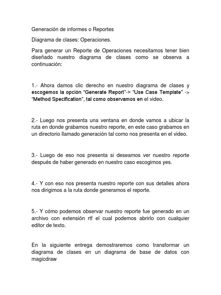 Generación de Informes o Reportes | PDF | Java (lenguaje de ...