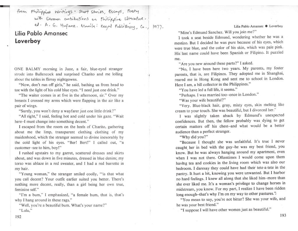 Lover Boy | PDF | Language Arts & Discipline | Foreign Language Studies