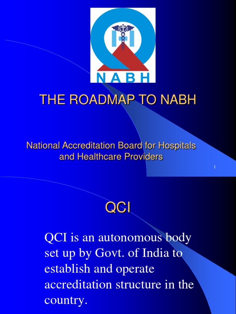 4+Roadmap+to+NABH+ +final | PDF | Hospital | Health Care