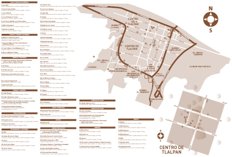 Mapa Centro Tlalpan Int | PDF | Servicio financiero y comercial