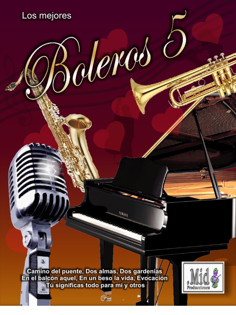 Muestra Libro Boleros 5 | PDF | Entretenimiento | Composiciones Musicales