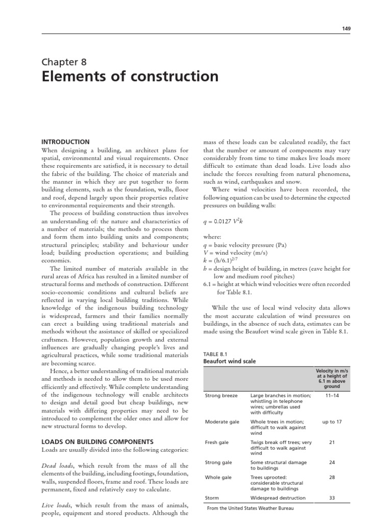 Elements of Construction | PDF
