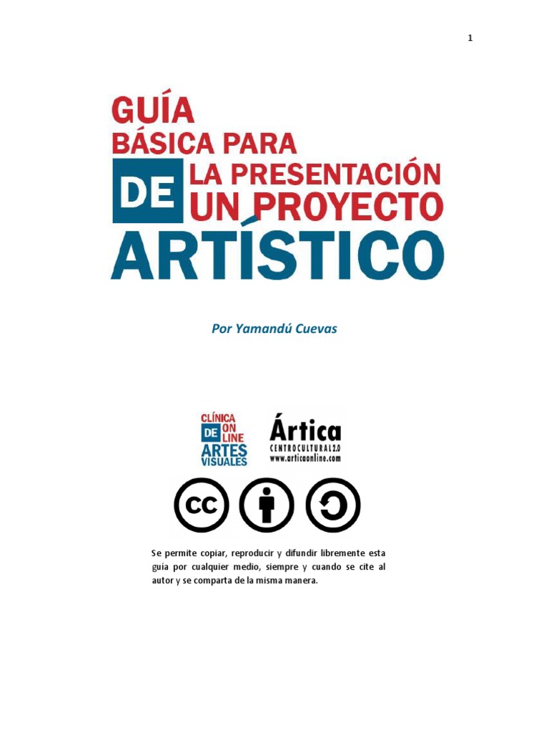 Guía básica para la presentación de un proyecto artístico.pdf
