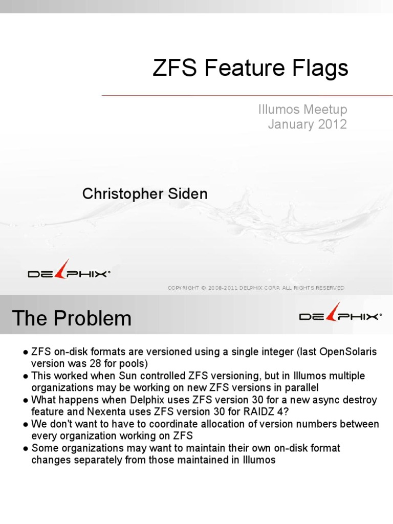 ZFS Feature Flags | PDF | Data Management | Software