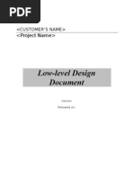 Low Level Design Template PDF | PDF | Communications Protocols ...
