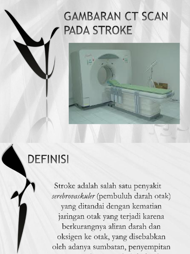 Gambaran CT Scan Pada Stroke | PDF