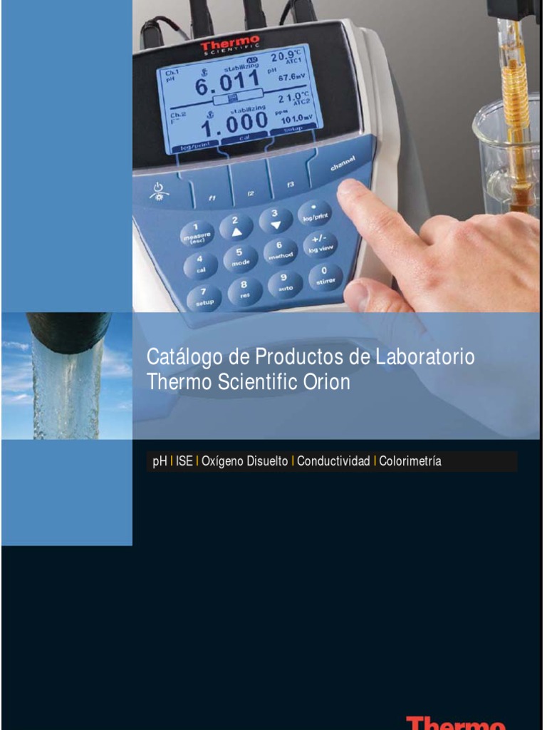 Catalogo General ORION 2010 en Espanol | PDF | Ph | Mercurio (Elemento)