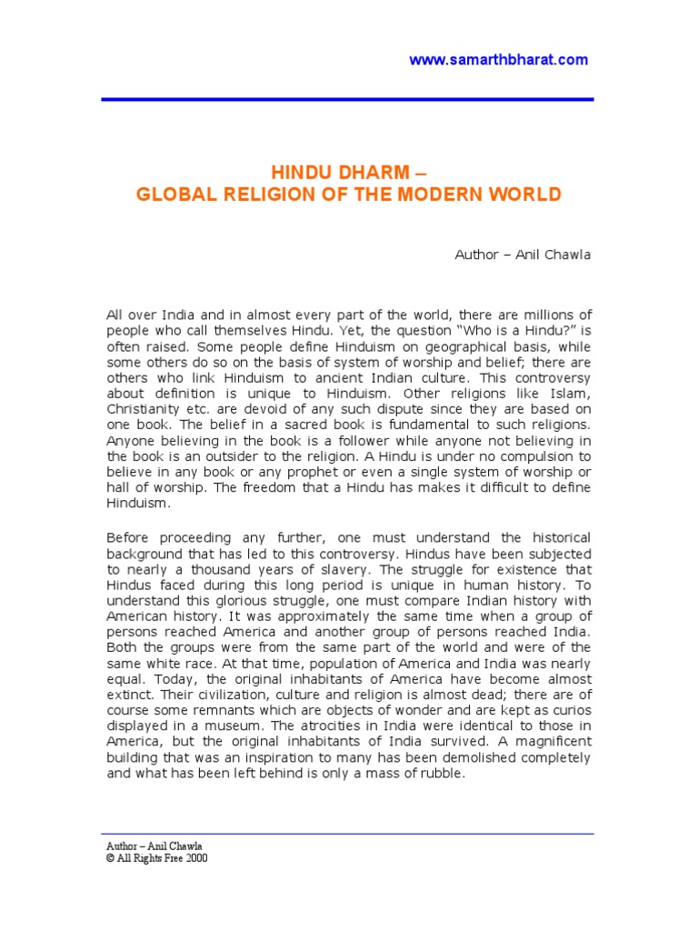Hindu | PDF | Dharma | Idolatry