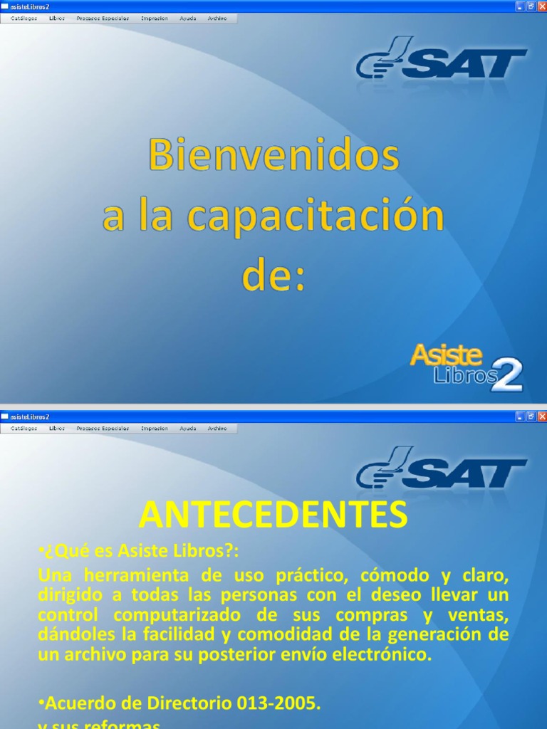 Asiste Libros: Control de Compras y Ventas | PDF