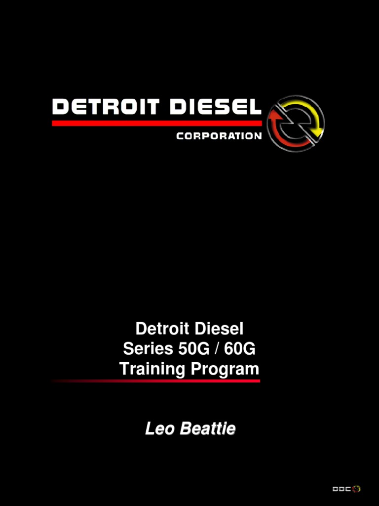 Detroit Diesel Series 50 - 60 GAS | PDF | Turbocharger | Throttle