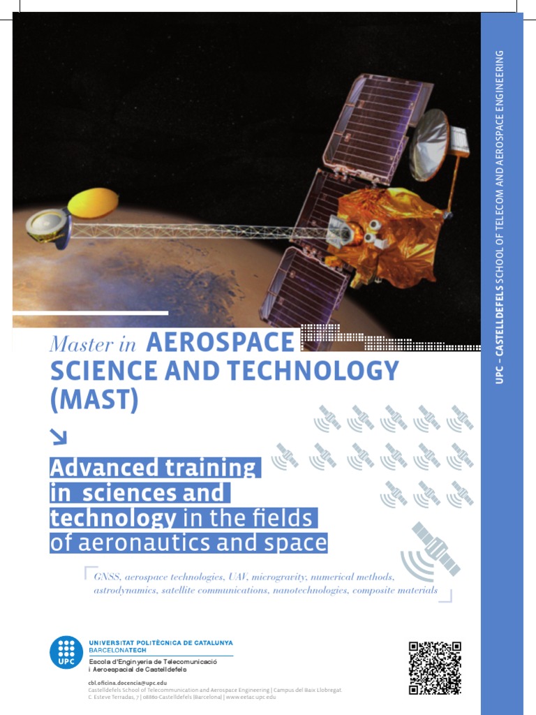 Master in Aerospace Science and Technology (MAST) | Aerospace ...