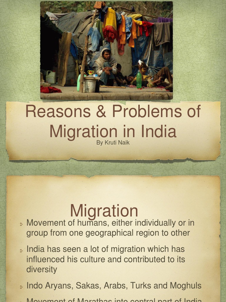 Migration Issues and Causes in India | PDF | Human Migration | Immigration
