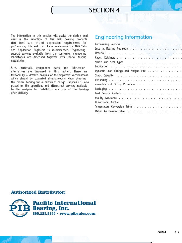 Bearing | PDF | Bearing (Mechanical) | Lubricant