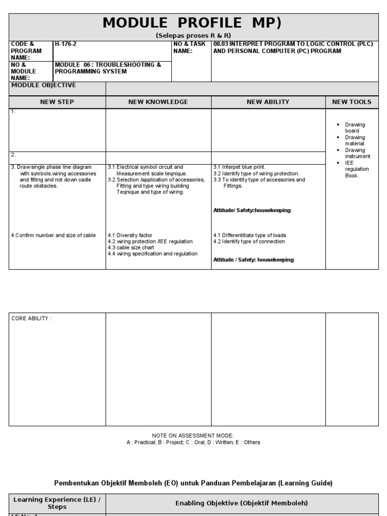 PLC and PC Programming Module Overview | PDF