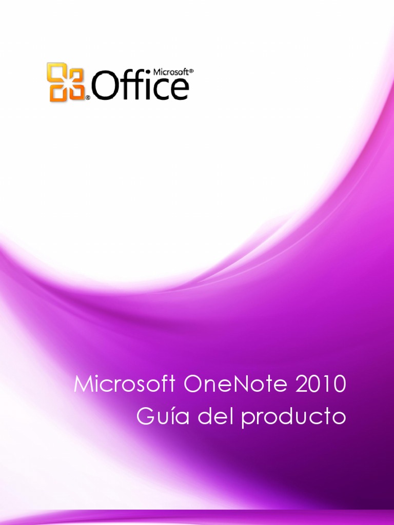 Microsoft OneNote 2010 Product Guide | PDF