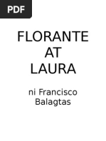 Script of Florante at Laura | PDF