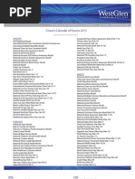 DOH Calendar of Activities | PDF | Cancer | Health Care