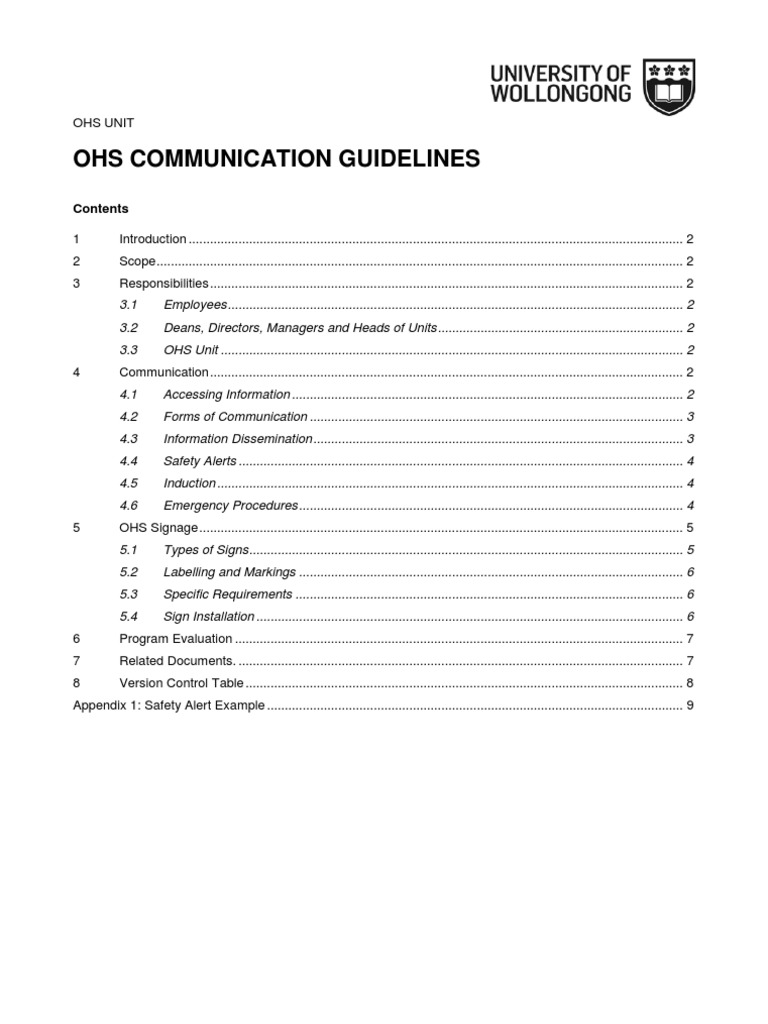 OHS Guide | PDF | Dangerous Goods | Occupational Safety And Health