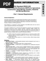 Standardiso Rops 3471 | PDF | Tractor | Loader (Equipment)