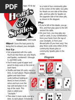 Swoop Rules | PDF | Playing Cards | Card Games