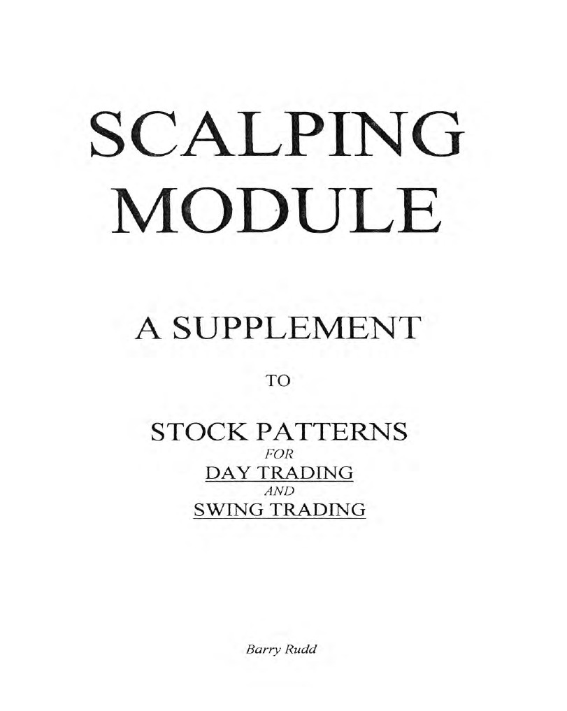 Barry Rudd - Patterns For Scalping | PDF