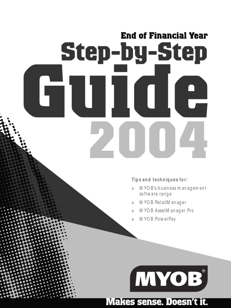 MYOB End of Financial Year Step by Step Guide | PDF | Accounts Payable ...