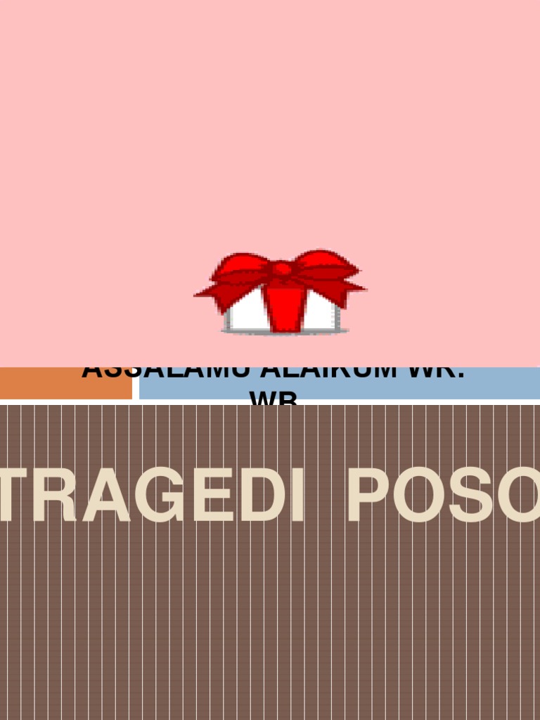 Tragedi Poso | PDF