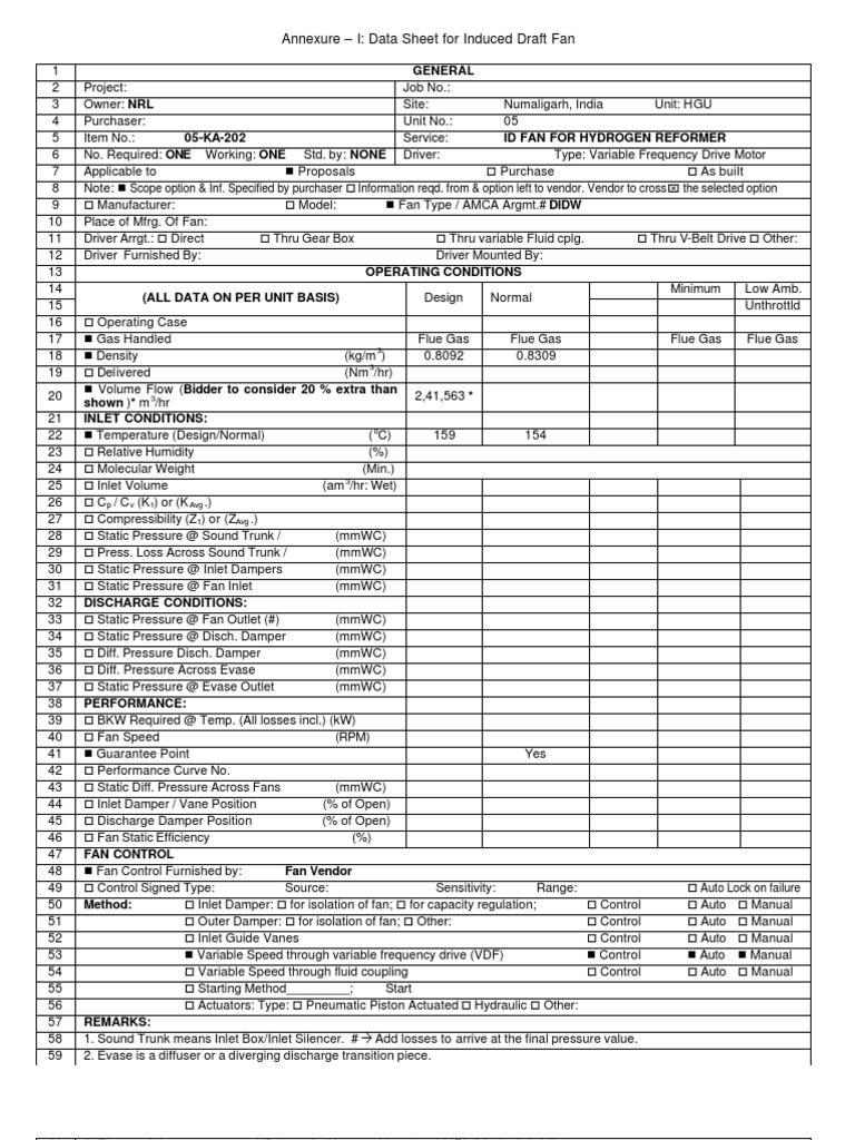 Data Sheet ID Fan | PDF | Bearing (Mechanical) | Mechanical Fan