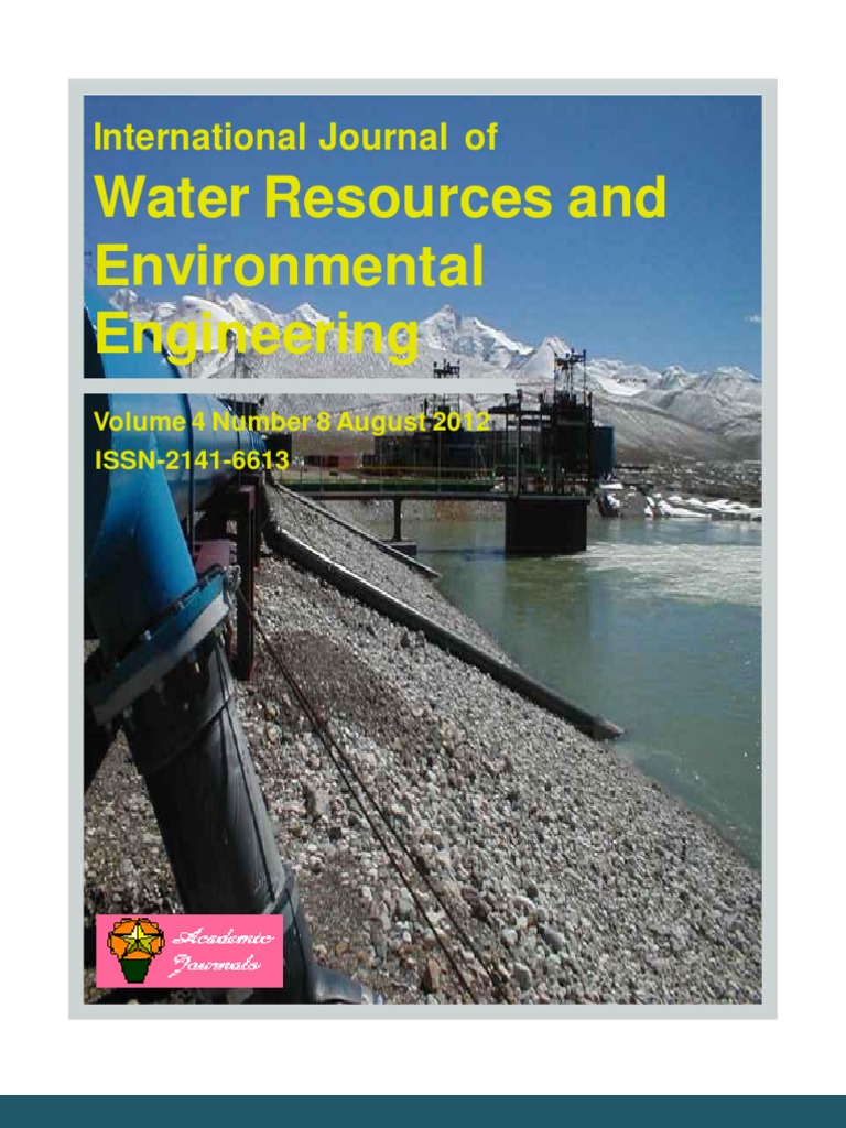 International Journal of Water Resources and Environmental Engineering ...
