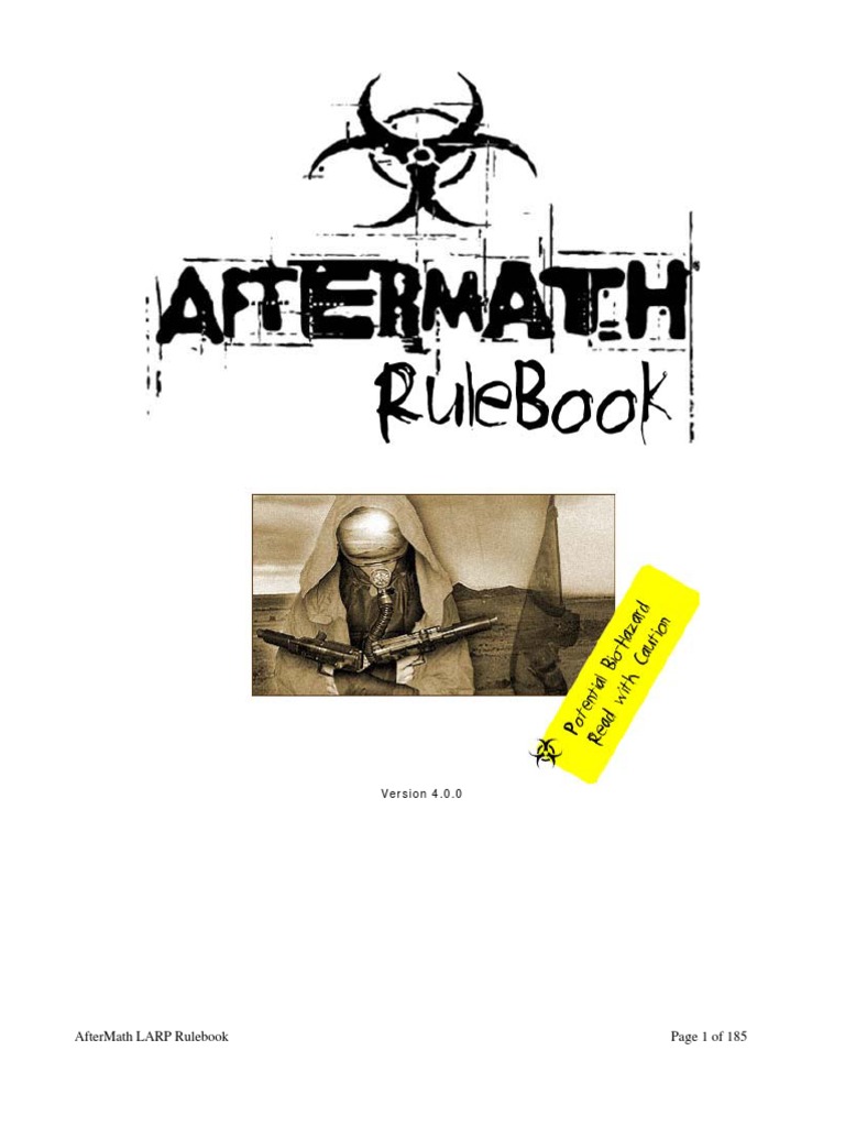 AfterMath Rules | Download Free PDF | Leisure