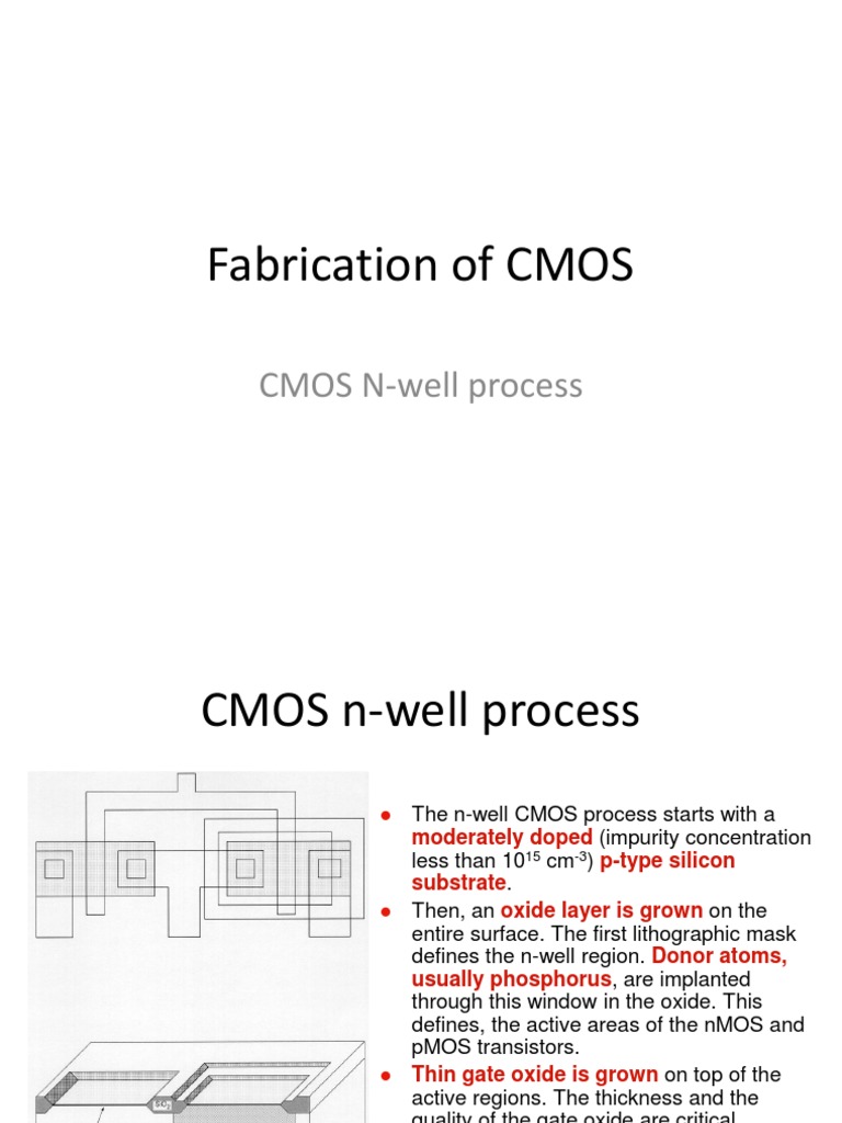 CMOS N-Well Process | PDF