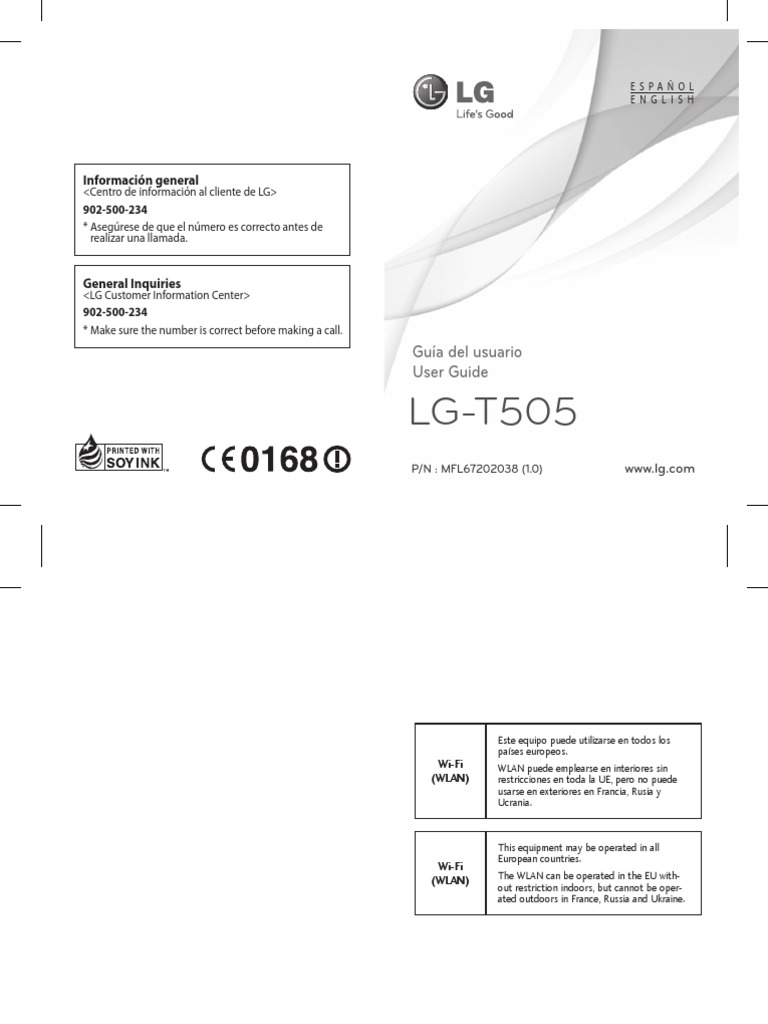 LG-T505 ORE 110620 1.0 Printout | PDF | Servicio de Mensajes Multimedia ...