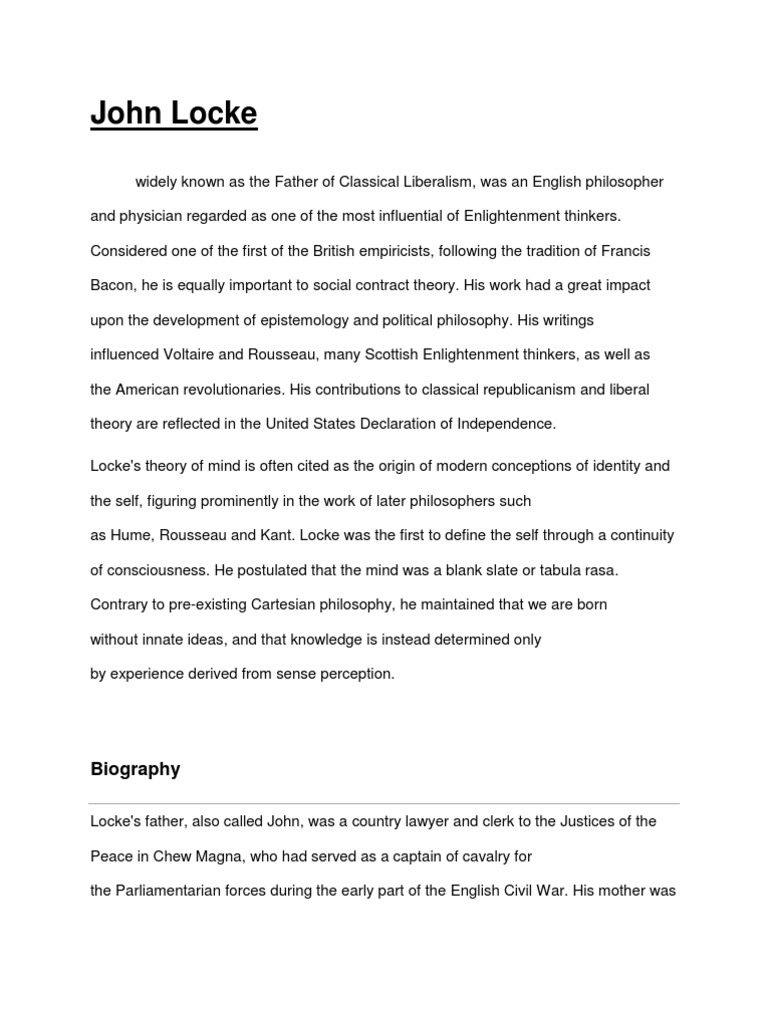 John Locke | PDF | John Locke | Property