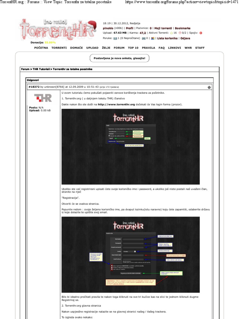 Torrenthr Za Totalne Pocetnike | PDF