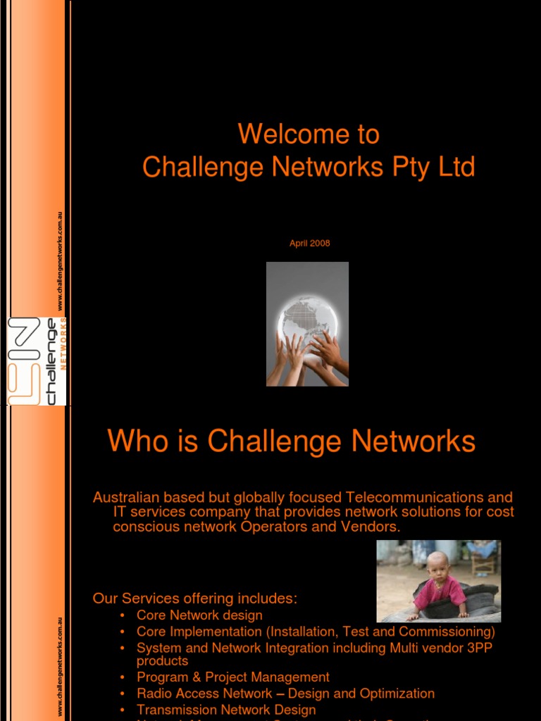 Challenge Networks Presentation | PDF | Computer Network | Computer ...