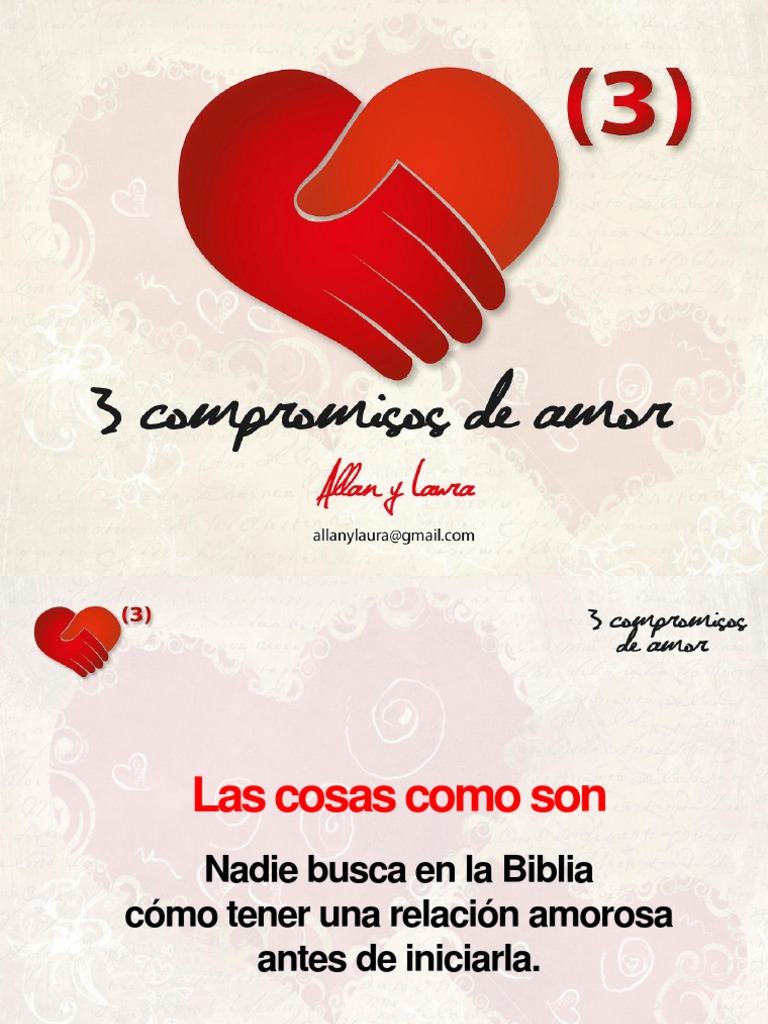 3 Compromisos de Amor | PDF | Amor | Cristo (título)