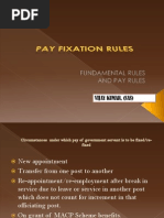 5th Pay Commission Fitment Table For Pay Fixation | PDF