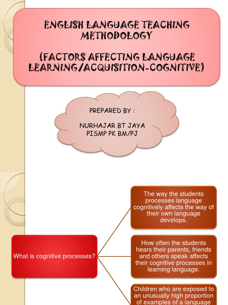 PKU3105 Factors Affecting Language Learning Aquisition | PDF
