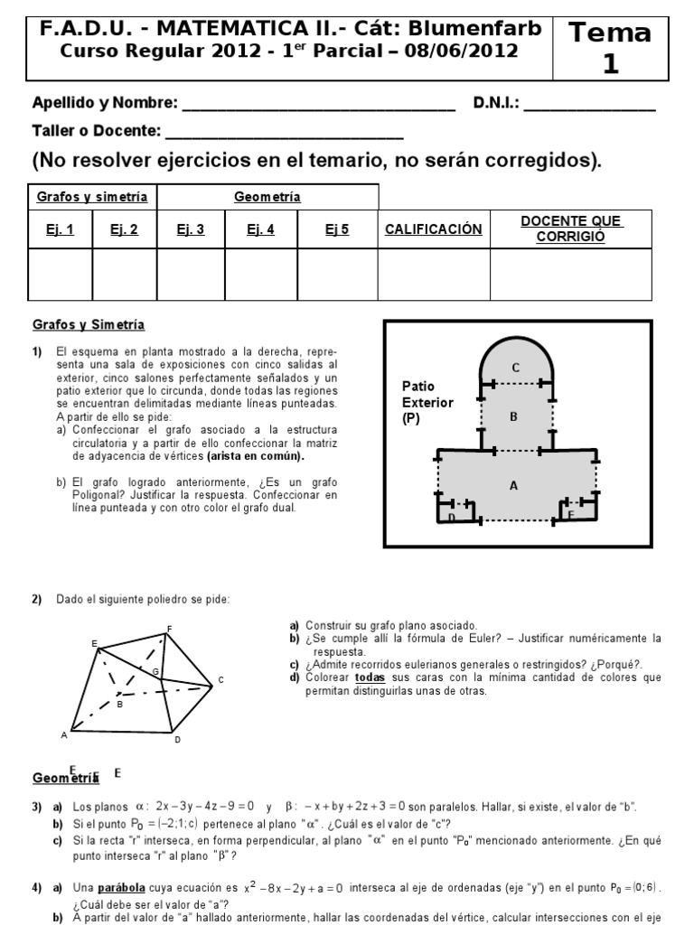 1P CR 2012 T1 Exa | PDF