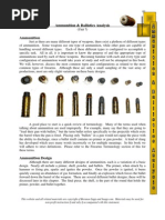 A Glossary of Ammunition Terms | PDF | Bullet | Cartridge (Firearms)