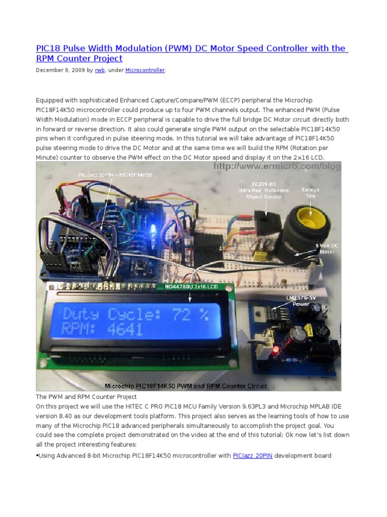 RPM | PDF | Analog To Digital Converter | Microcontroller