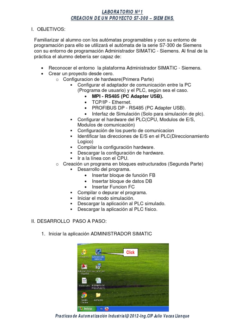 S7-300 Configuracion de Hardware | PDF | Interfaz de paso de mensajes ...