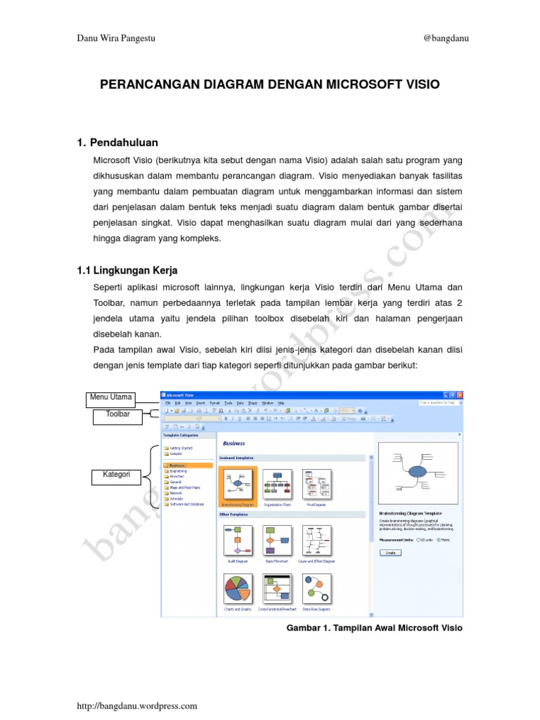 Tutorial Ms Visio | PDF