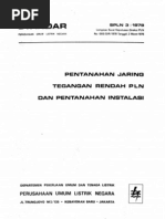 SPLN T6.001 2013 | PDF | Teknologi & Rekayasa